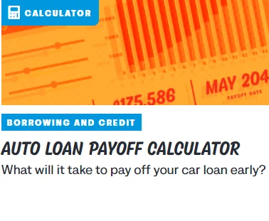 Auto Loan Payoff Calculator